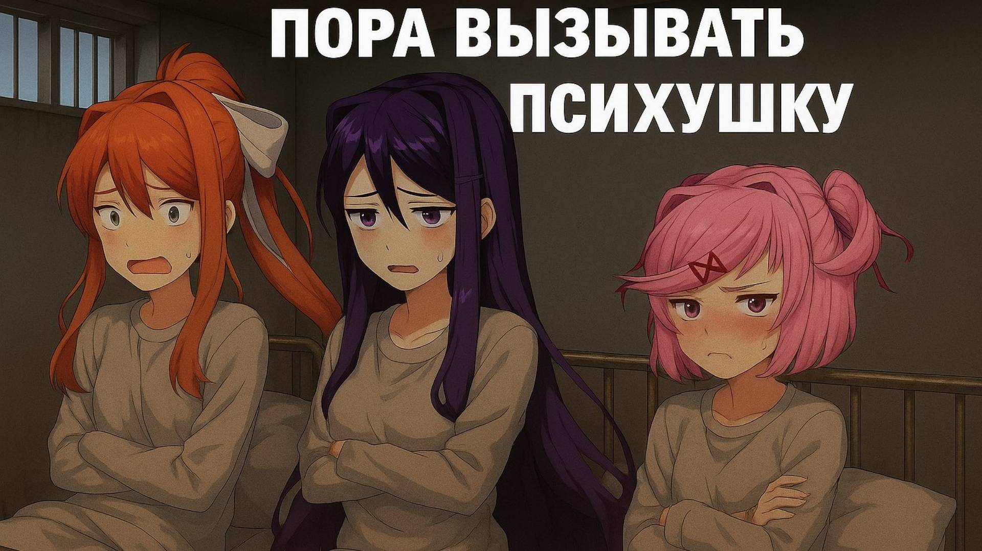 Что тут происходит  Doki Doki Literature Club 9 Прохождение