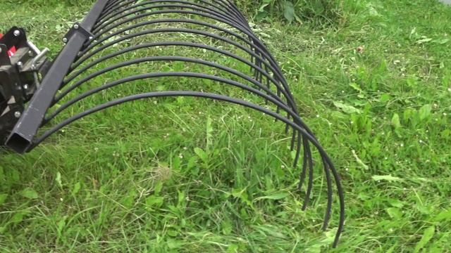 Дешевые грабли для мини трактора Ч 2