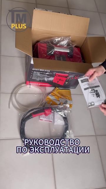 Сварочный полуавтомат с газом и без газа Edon Smart MIG-210S, IGBT инвертор 4 в 1 ММА, MIG-MAG/FCAW,