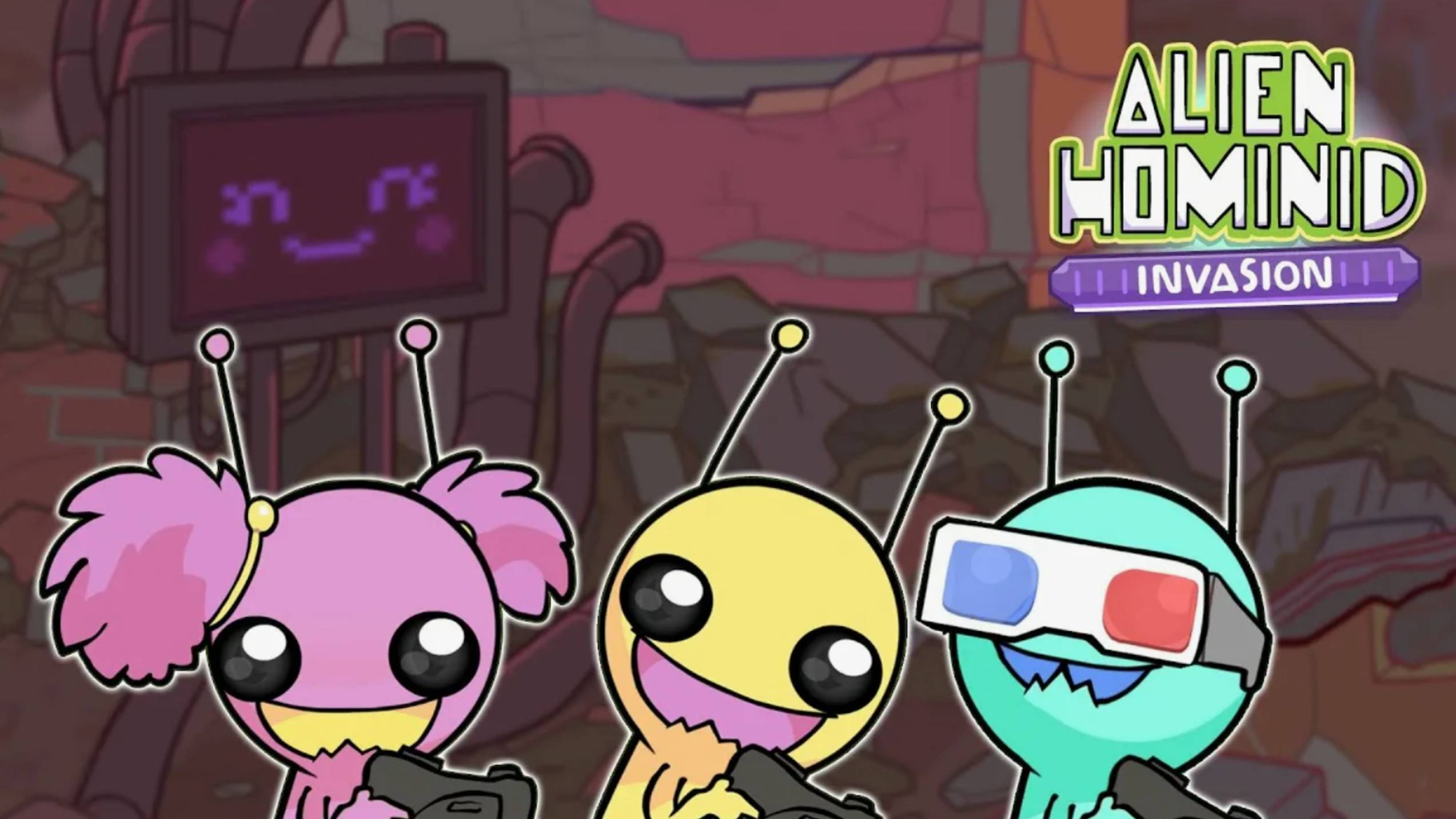 что за пришельцы? #12 /Alien Hominid Invasion