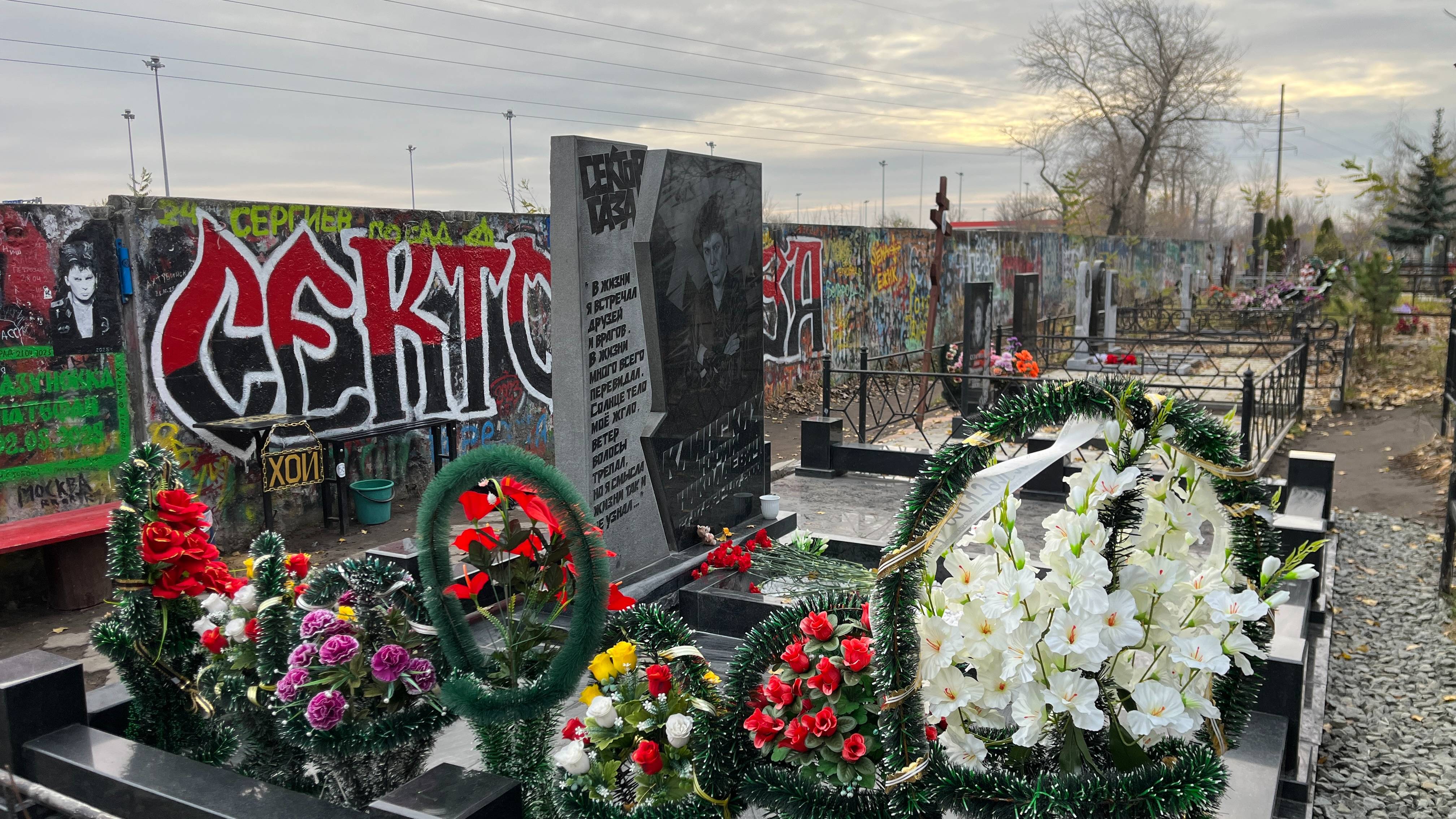 Реконструкция могилы Ю. Хоя  08.11.2025 Воронеж