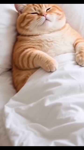 прикольный рыжий кот