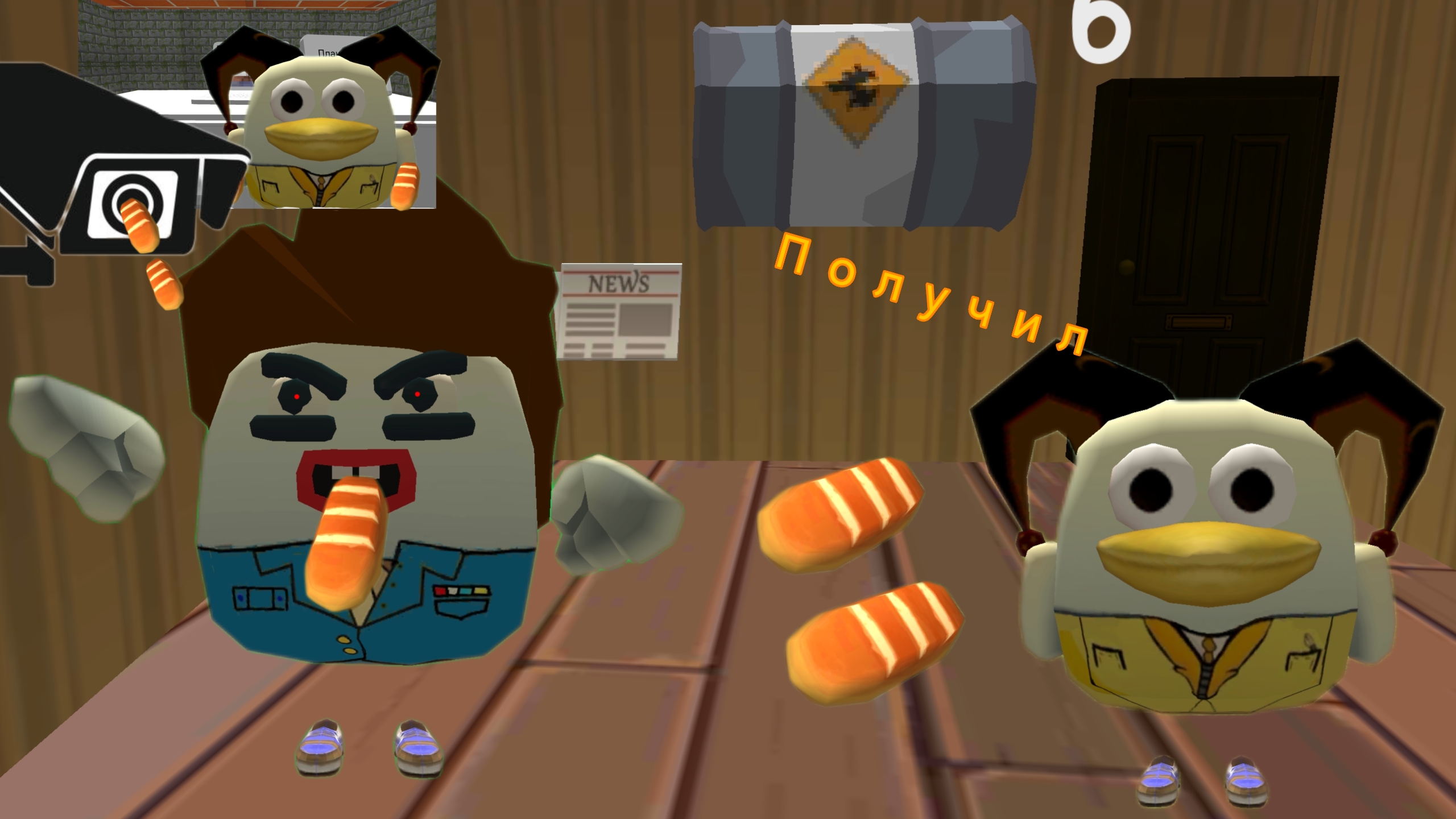 Пять ночей с тимохой в чикен гане 1 часть 1 ночь