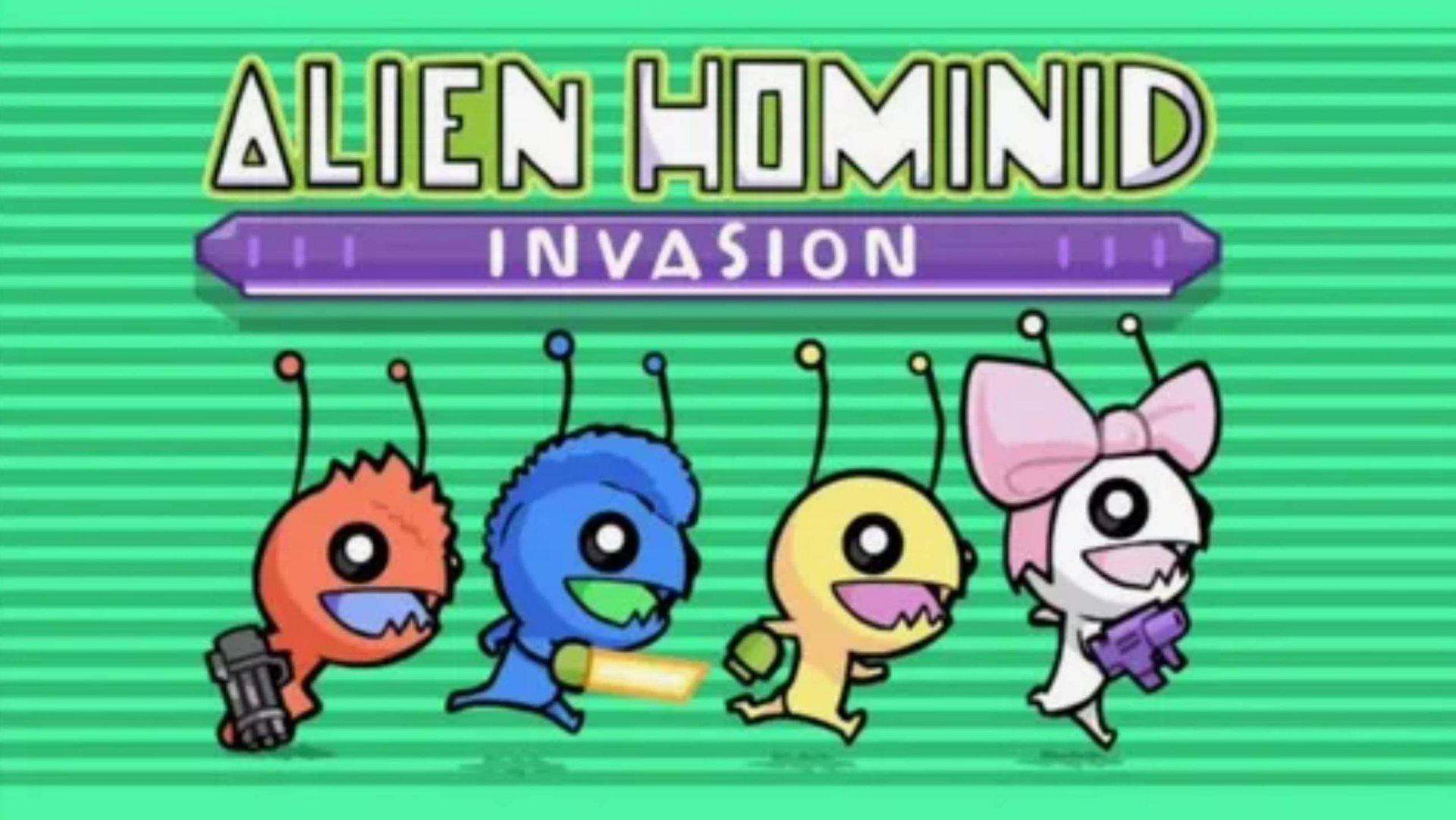 НОВАЯ МУТАЦИЯ !КУСАЧКА! #9 /Alien Hominid Invasion