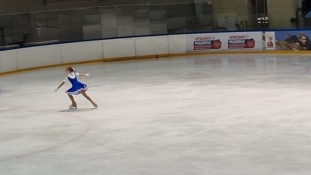 Диана Небукина Фигурное катание Кубок Новгородской области Произвольная программа 2025 11 09