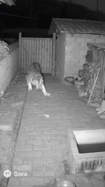 Кот победил тигра