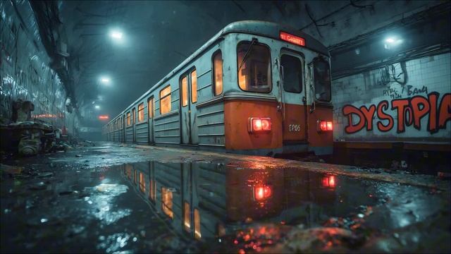 Underground Ruins ｜ Abandoned Subway Train ｜ Dark Ambient Music for Deep Focus