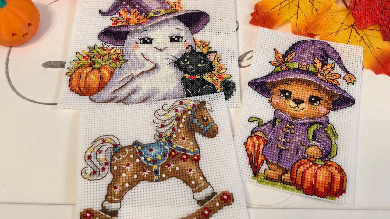 Почти рукодельный влог. Вышивальная неделя 01 - 08.11.2025