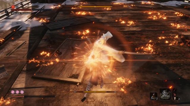 Sekiro: Shadows Die Twice Прохождение #6 (ФИНАЛ: Плохая концовка да и хер с ней)