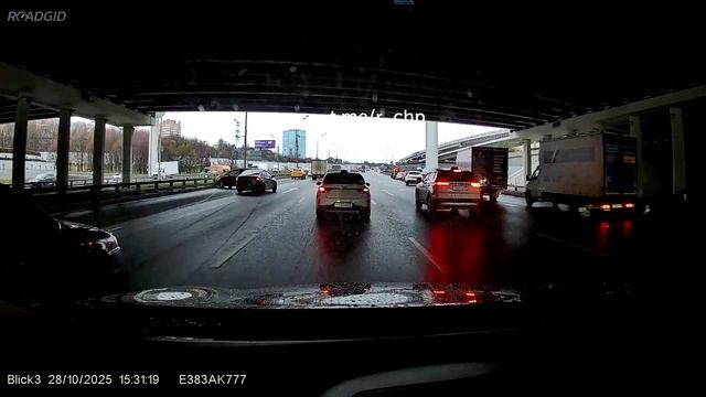 ДТП на МКАД "Забодай меня "Солярис"