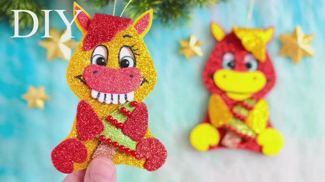 СИМВОЛ 2026 из ФОАМИРАНА своими руками