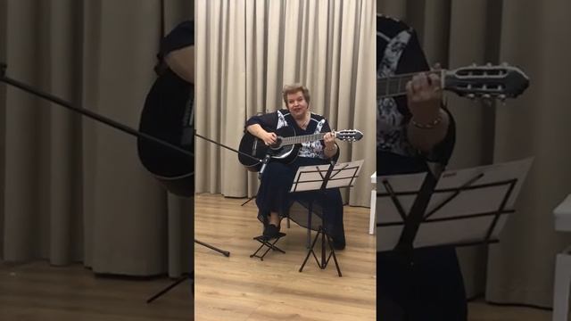 #songs Lyudmila sings her favorite song with a guitar #like