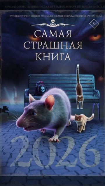 Самая страшная книга 2026. Живая обложка №3 #shorts #буктюб #букток #книги #почитать
