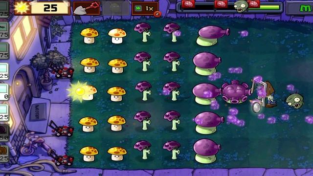 Прохожу PVZ 1 level 2-7 2 кампания