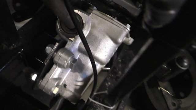 Люфт и тяжелый руль у мини трактора Агромаш.