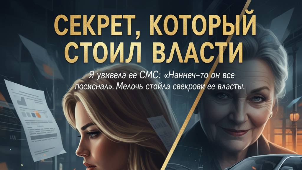 Я увидела ее СМС: «Наконец-то он все подписал». Мелочь стоила свекрови ее власти. аудиокнига