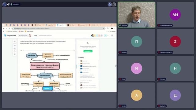 Рынок труда. Безработица. Фирма в экономике. Предпринимательство.