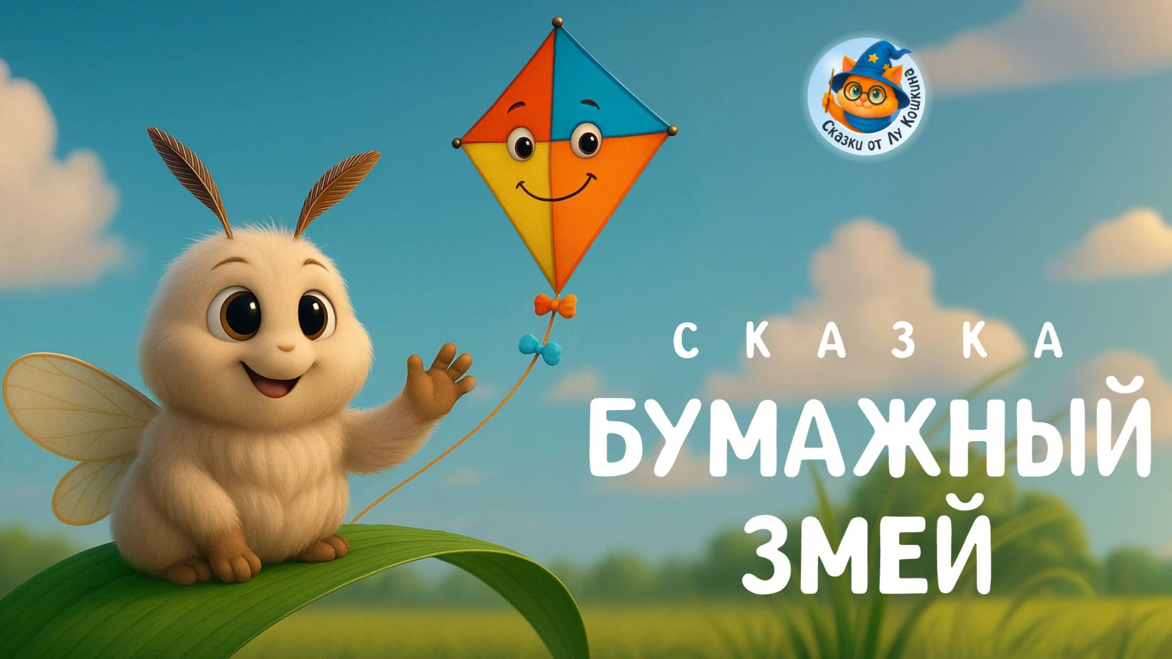 Бумажный змей | Басни для детей | Сказки для детей