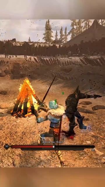 Skyrim: Второй бой Цири на арене!