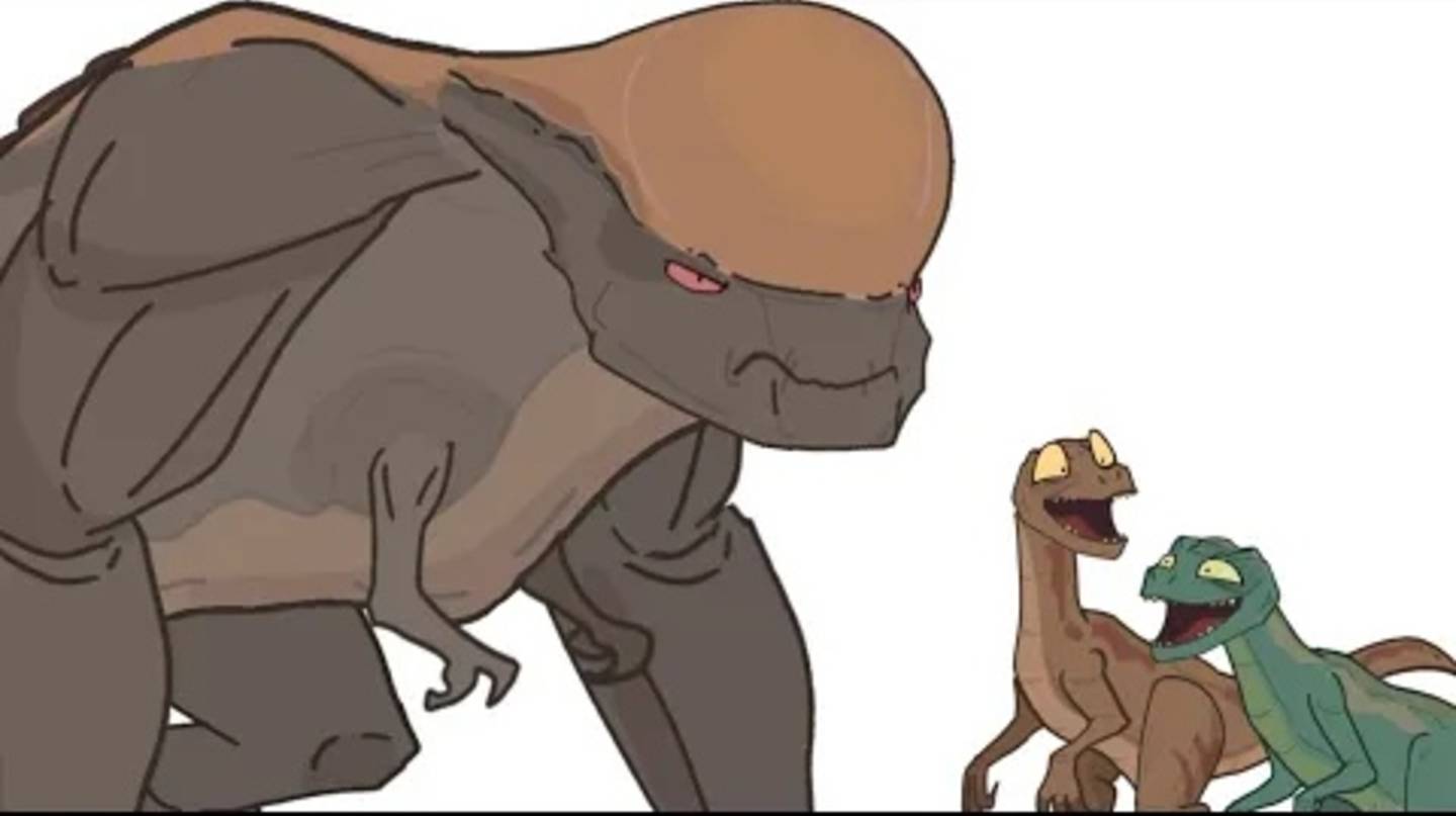 The D-Rex Gets Bullied (Jurassic World)