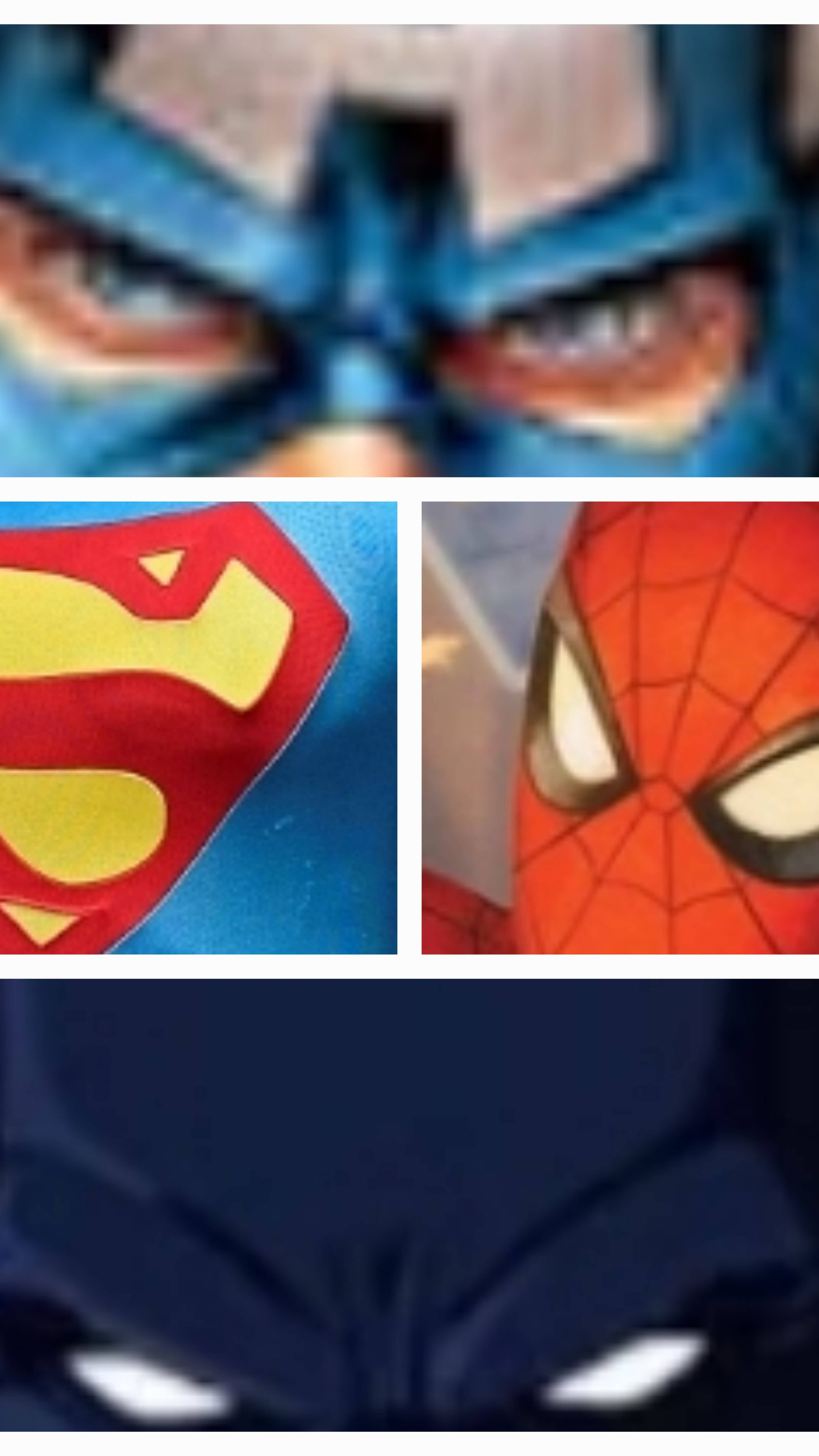 Изображаю супергероев часть 1