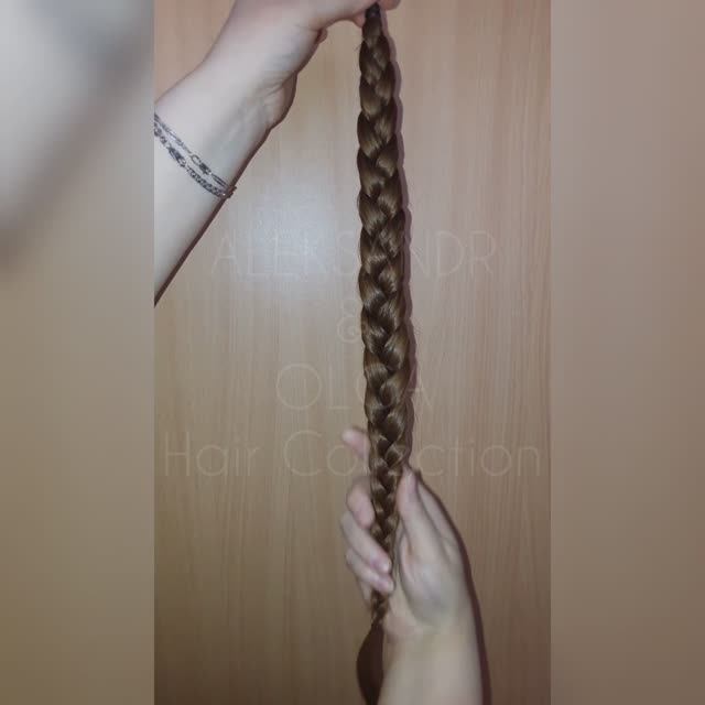 Накладная КОСА (коса - имитация) #накладнаякоса #натуральнаякоса #косаизволос #изделияизволос