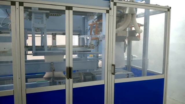 Автоматическая фасовка муки в мешки с открытым верхом_Казахстан