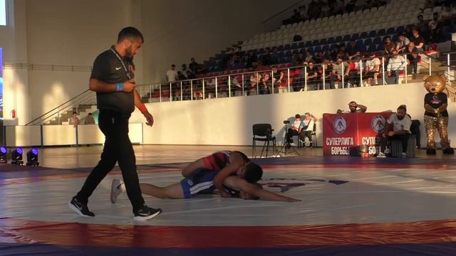 Басир Балатов (Цумадинские Львы) - Мухаммад Гусейнов (Дербент) в/к 57 кг