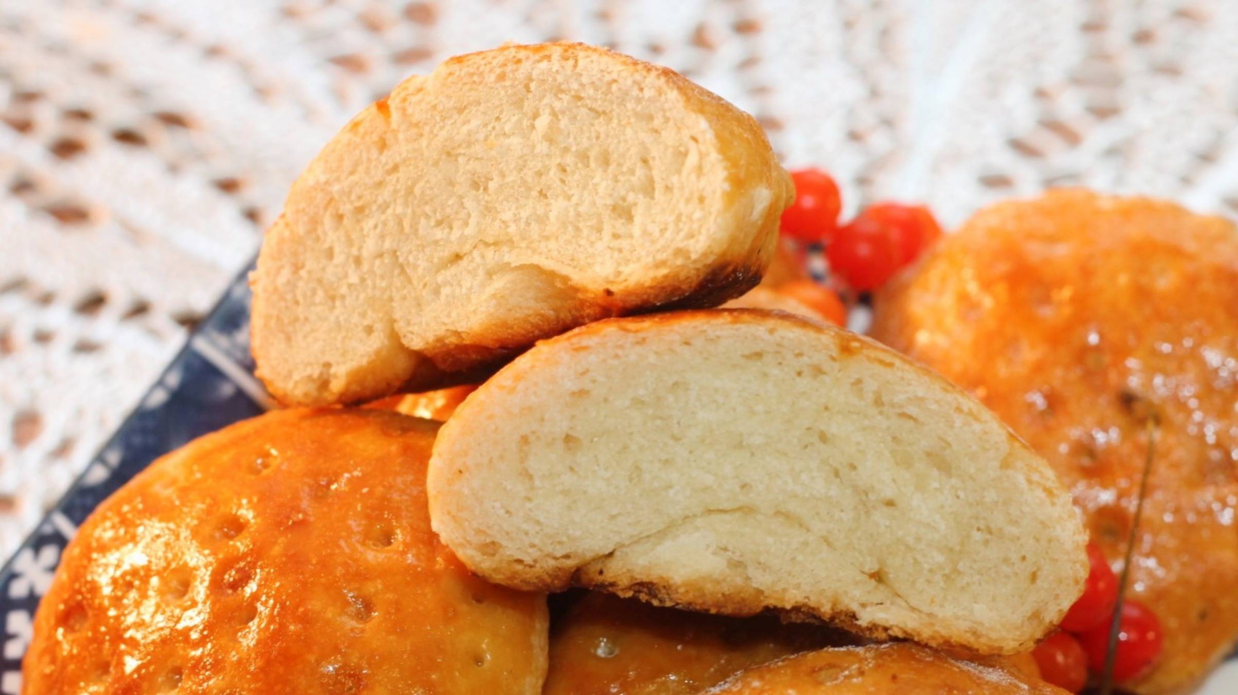 Ванильные булочки на молоке