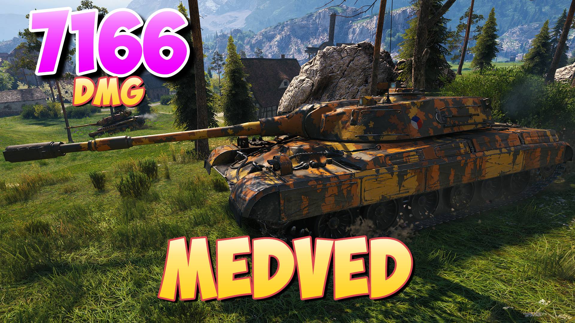 Medved - 4 Фрагов 7.1K Урона • Прорыв! • Мир Танков