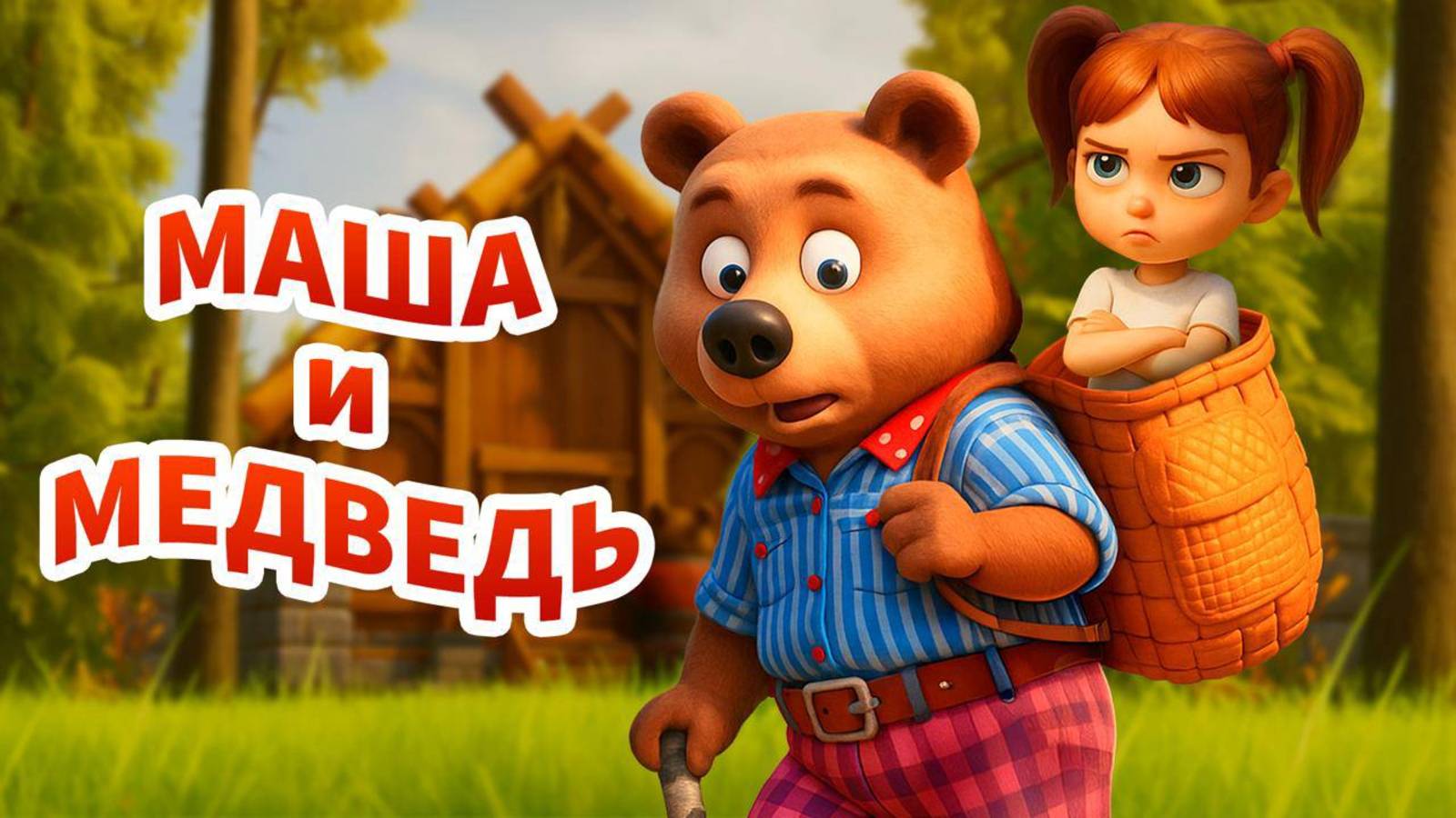 Маша и Медведь🐻👧Русская народная сказка