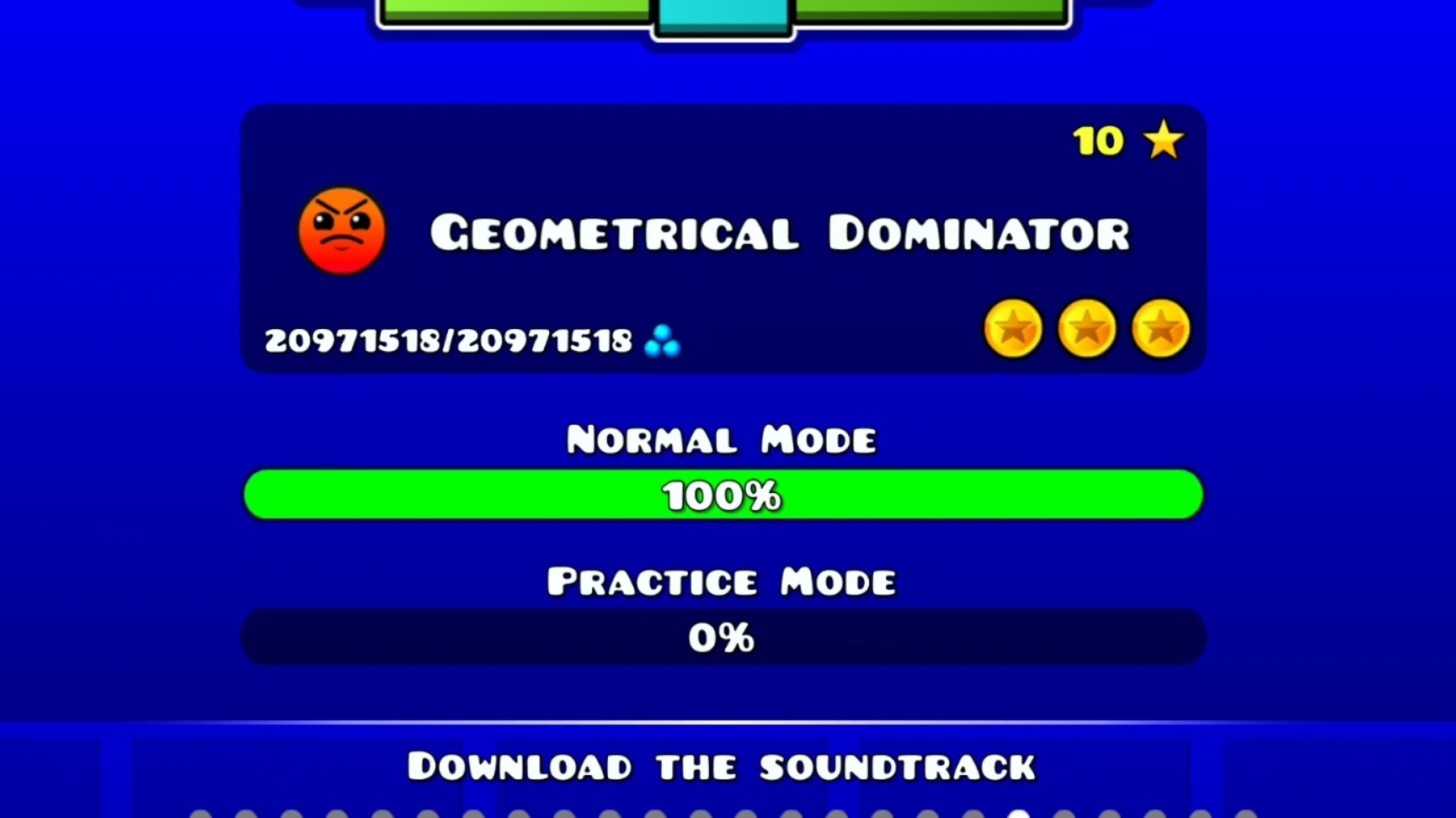 19-й уровень Geometrical Dominator - Geometry dash