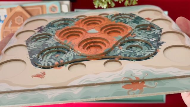 Распаковка настольная игра «Остров Токо»