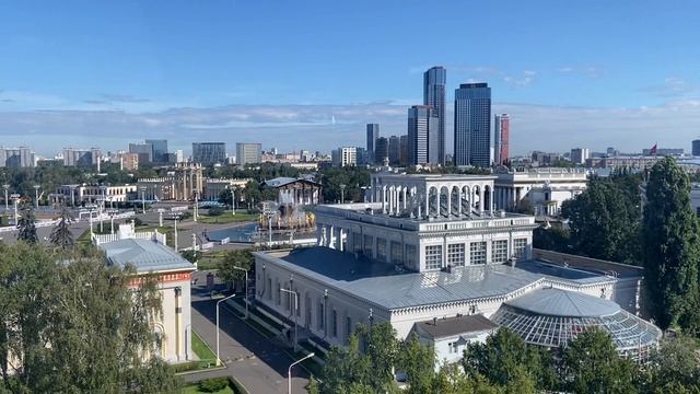 Воздушный трамвай на ВДНХ