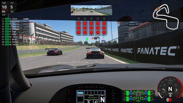 Одиночный чемпионат Automobilista 2, Mercedes AMG GT3\ Brands Hatch. Все еще хуже чем вчера)) #2