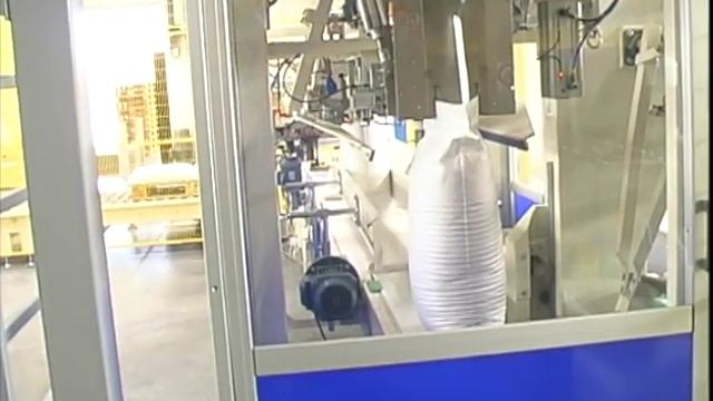 Автоматическая линия фасовки в мешки с открытым верхом