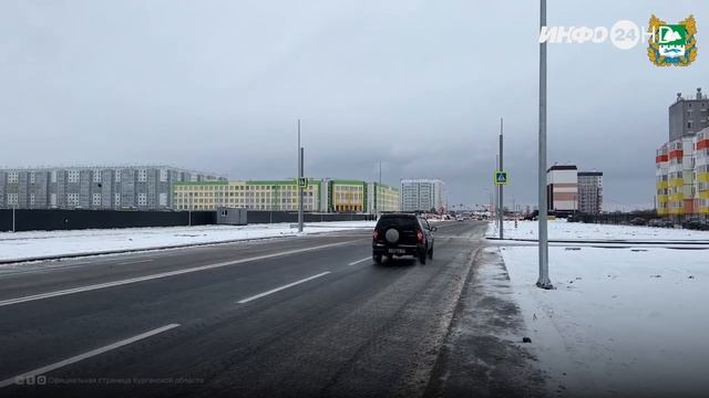 В Заозерном завершили строительство сразу трёх новых дорог (2025-11-10)