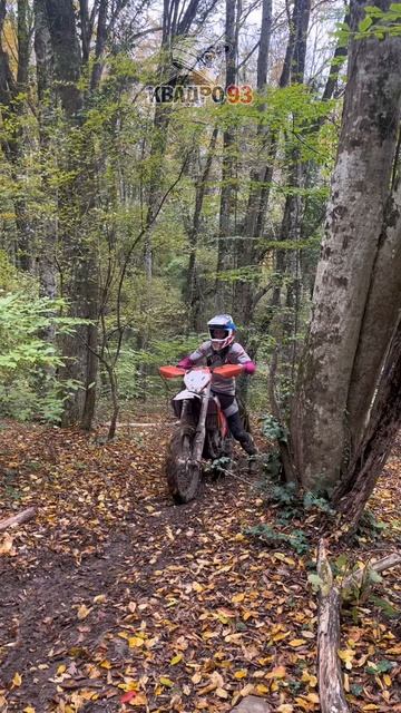 Тренировки в эндуро секции для детей на эндуро в Геленджике КВАДРО93