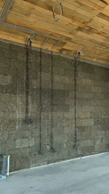 Зимняя экскурсия по дому из арболита 71 кв. м с двумя террасами.