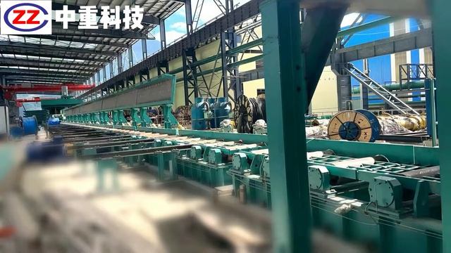 Процесс монтажа полностью непрерывной линии горячей прокатки полосы 1050 в ZZ