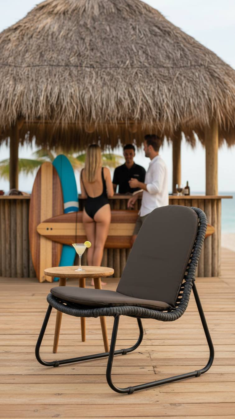 Кресло из полимерной лозы DeckWOOD PATIO VINE