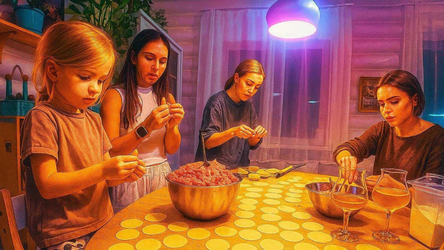 Домашние пельмени, принимаем гостей / 45 неделя 2025 года