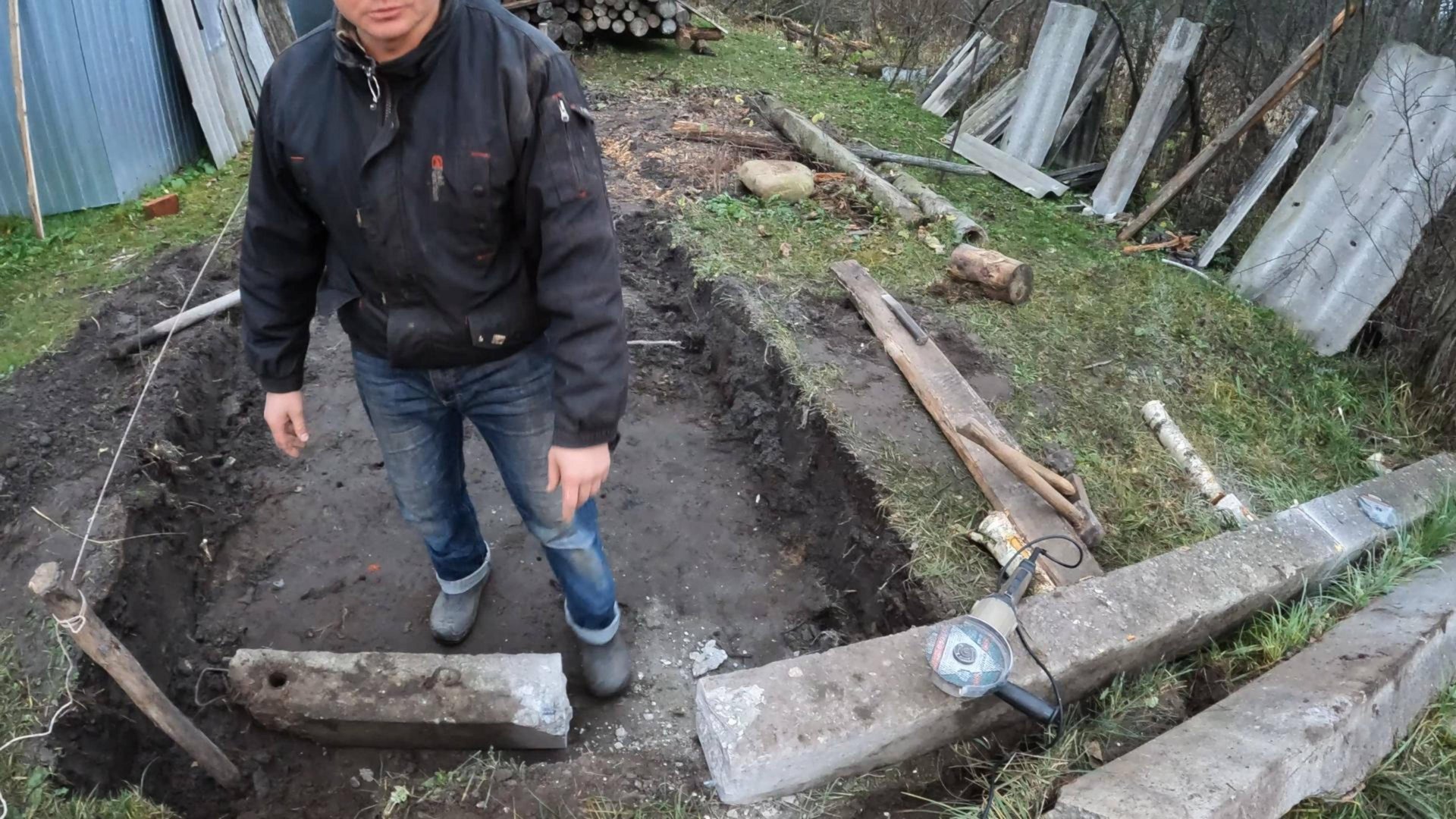 Эстакада своими руками. Режу опоры.