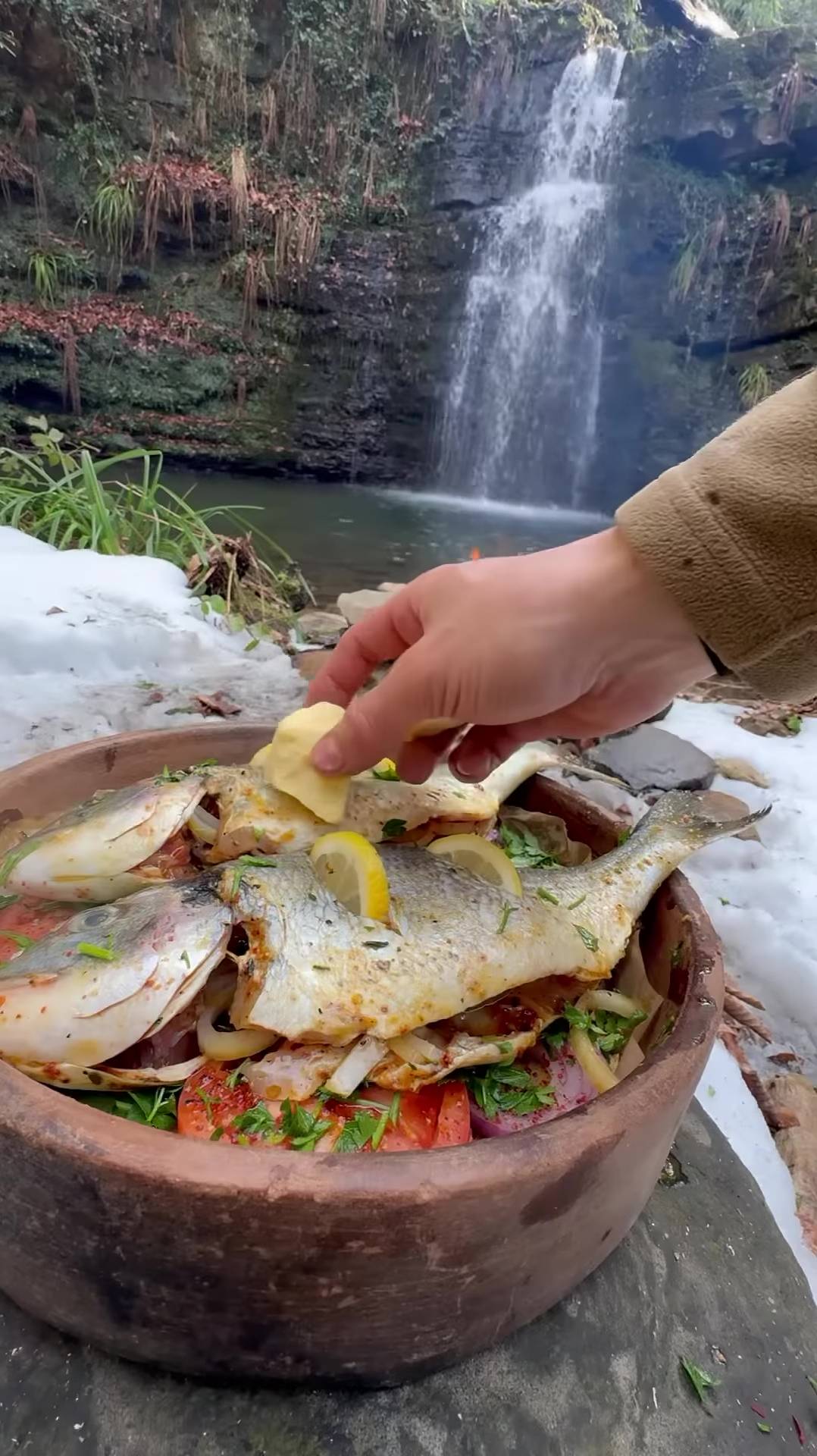 Рыба дорада в горшочке 🐟