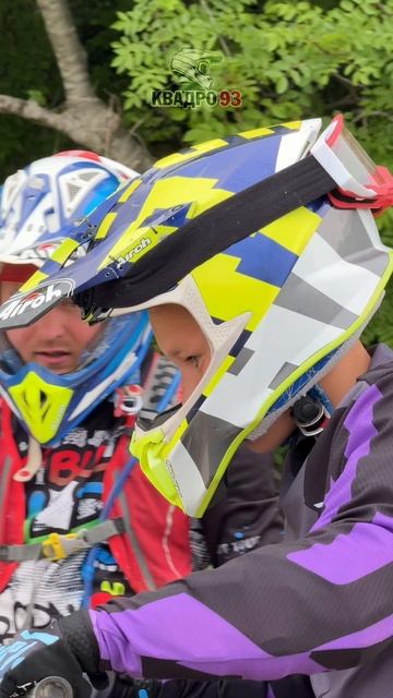 Тренировки в эндуро секции для детей на эндуро в Геленджике КВАДРО93