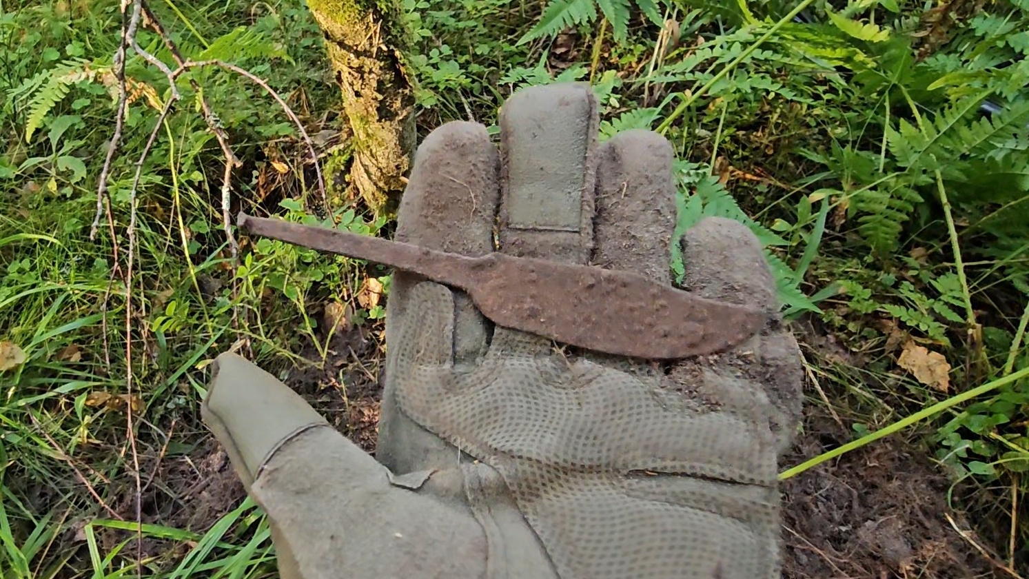 Нож Финка из ПРОШЛОГО / Откопал финский нож из довоенных времен