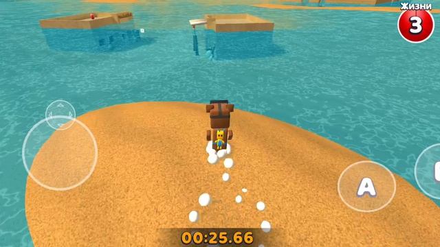 Прохожу миссию Тристопио Паркур в Бимотепской пустыне.