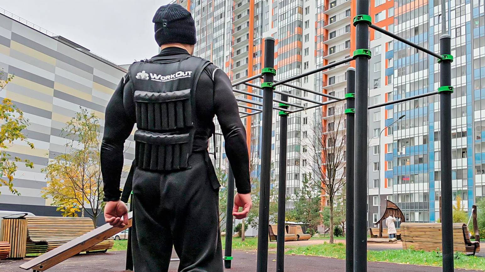 Тренировка с дополнительным весом +10кг | Турник & Брусья (Комплексное развитие максимальной силы)