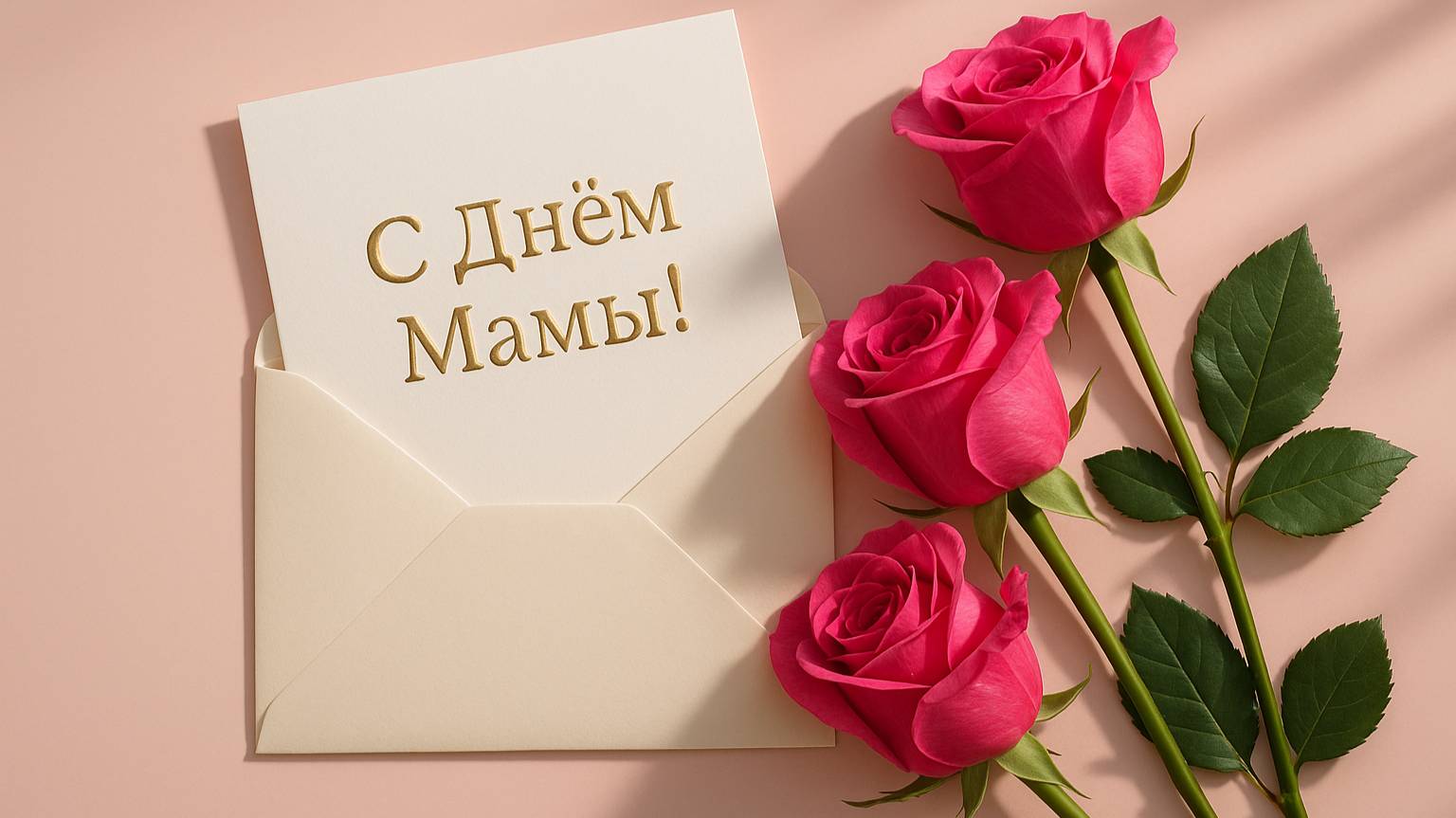 С Днём Мамы! Маме С Днём Матери!