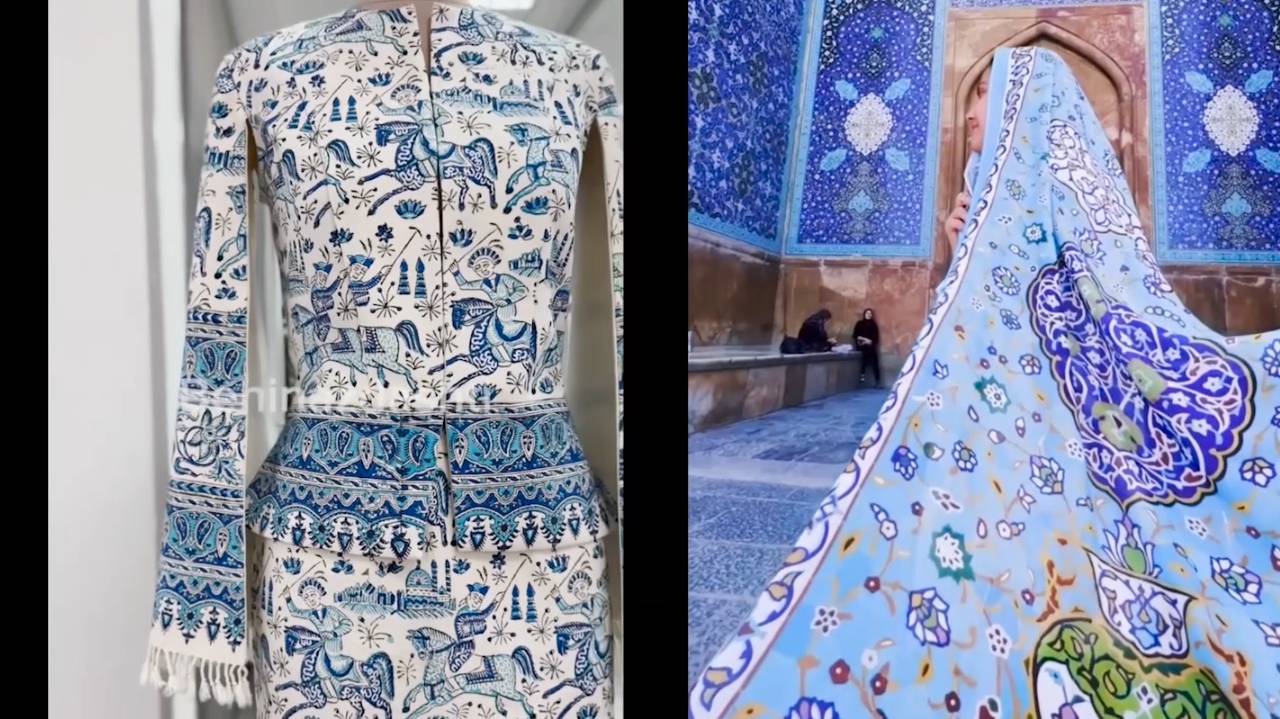 Дашти Бехназ и её коллекция "Галоп и узор". Источник вдохновения выпускницы Школы "Практика" 2025 г.